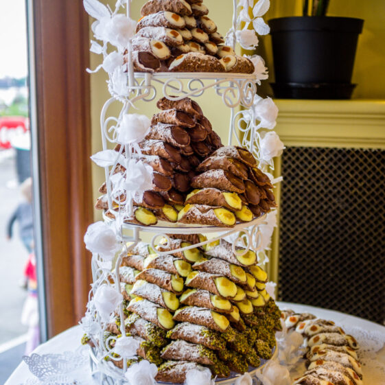 The Cannoli Tower | Sicilian Treat for Events in the United Kingdom